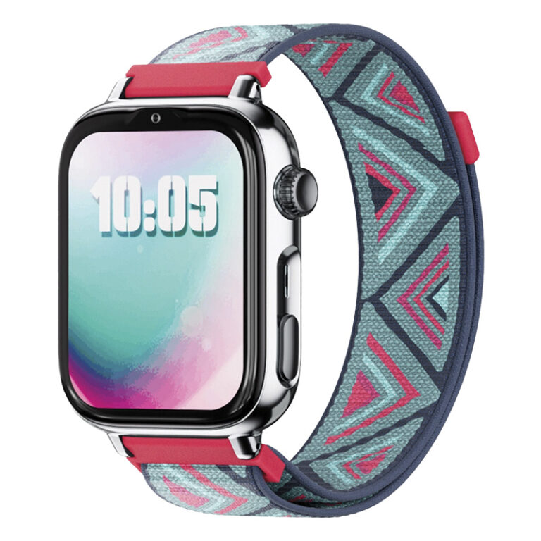 SaveWatch Plus 2 Reloj Inteligente Infantil – Plata – Correa Tela ...